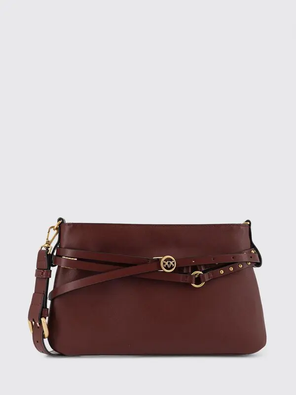 Pinko Leather Belt Bag - Amaranth