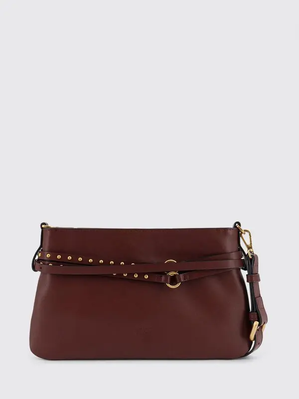 Pinko Leather Belt Bag - Amaranth