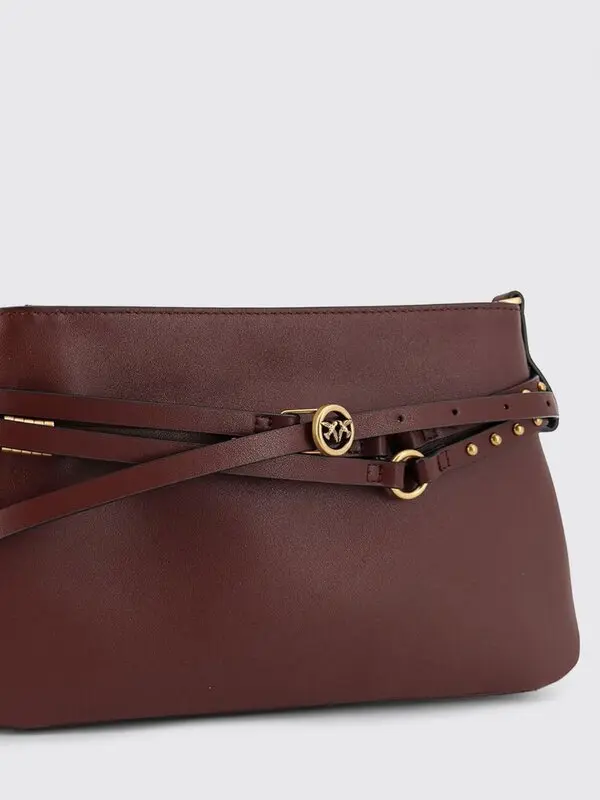 Pinko Leather Belt Bag - Amaranth