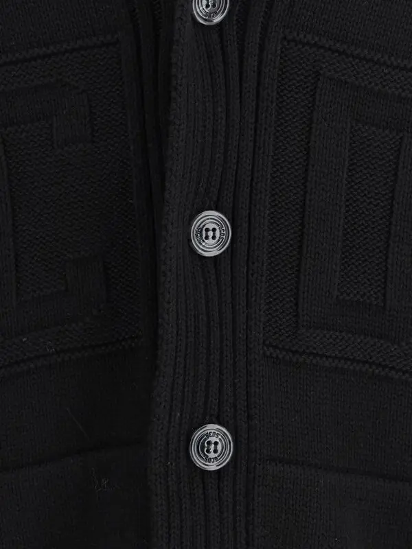 Gcds Cardigan In Recycled Wool