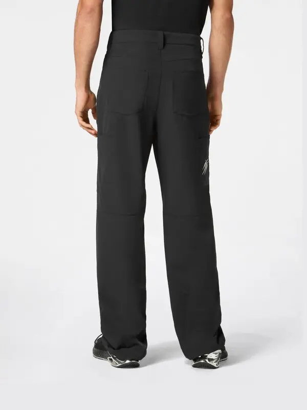 PLEIN SPORT Technical Fabric Cargo Pants