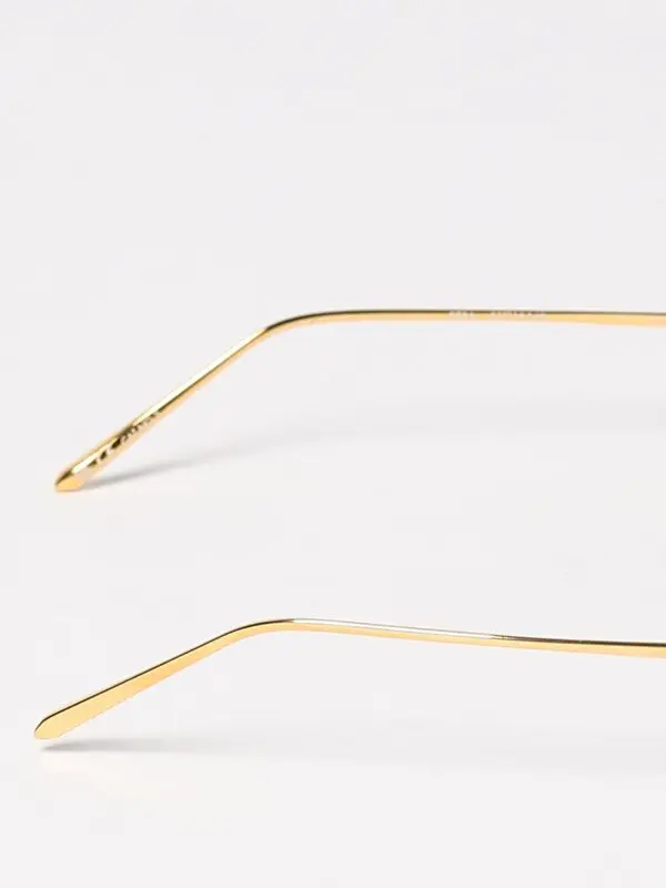 Linda Farrow Rectangular Rimless Sunglasses