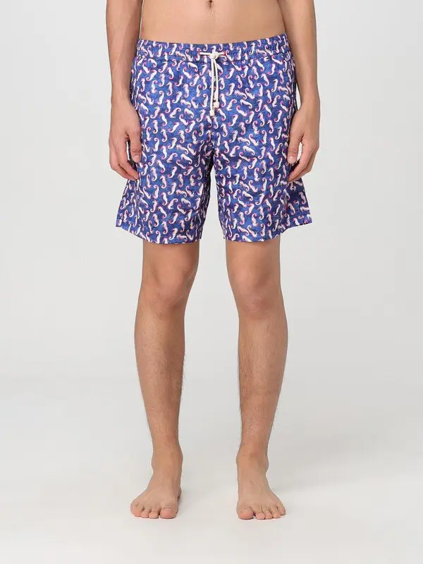 KAMPOS Printed Swimsuit - Navy