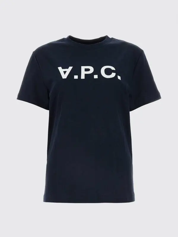 A.p.c. V.p.c." Logo T-shirt - Blue