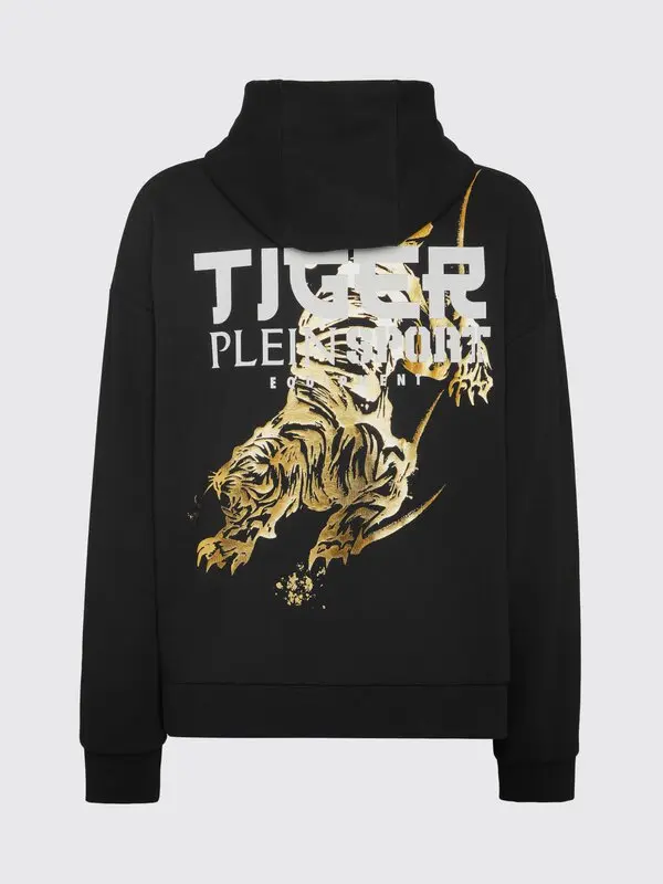 PLEIN SPORT Printed Hooded Sweatshirt