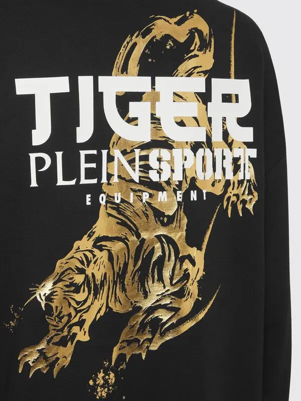 PLEIN SPORT Printed Hooded Sweatshirt