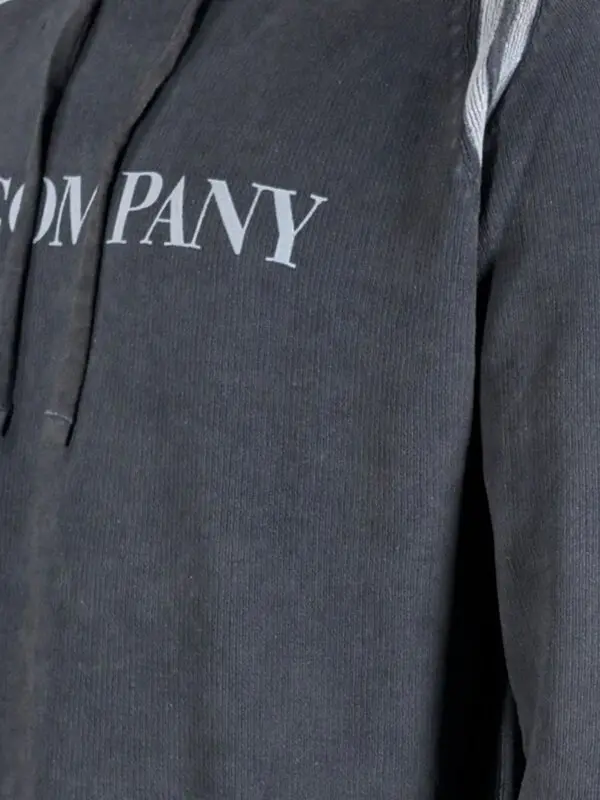 C.P. COMPANY Cotton Hoodie With Logo