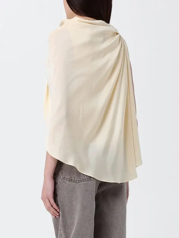 ROTATE BY BIRGER CHRISTENSEN Satin Cape Top