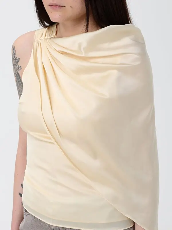ROTATE BY BIRGER CHRISTENSEN Satin Cape Top