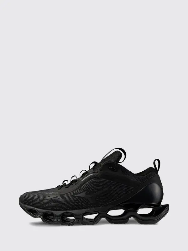 Mizuno Wave Prophecy 13.2 Mesh And Rubber Sneakers - Black