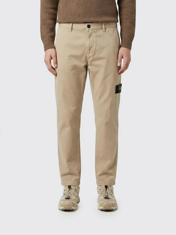 Stone Island Panama Organic Cotton Trousers