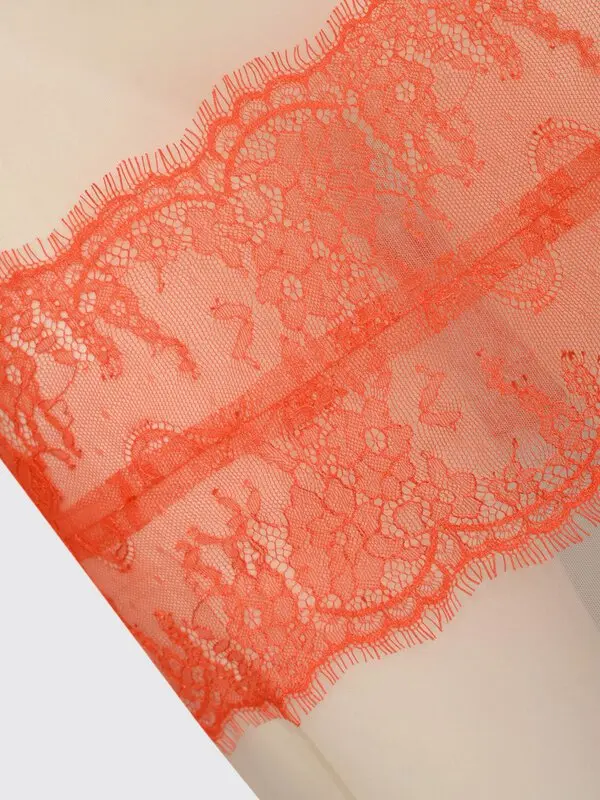 Patrizia Pepe Tulle Skirt With Lace Inserts