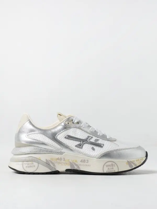 Premiata Metallic Trainers