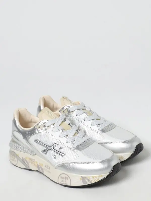 Premiata Metallic Trainers