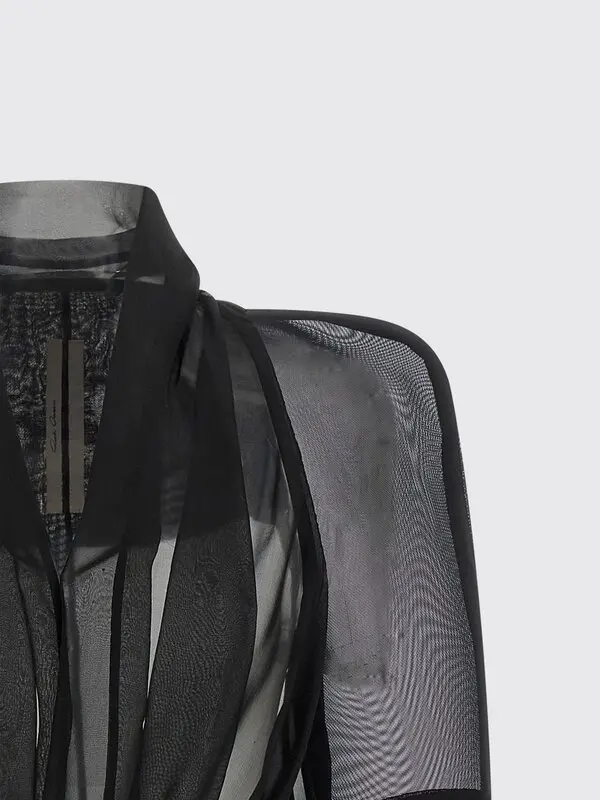Rick Owens Sheer Silk Blazer