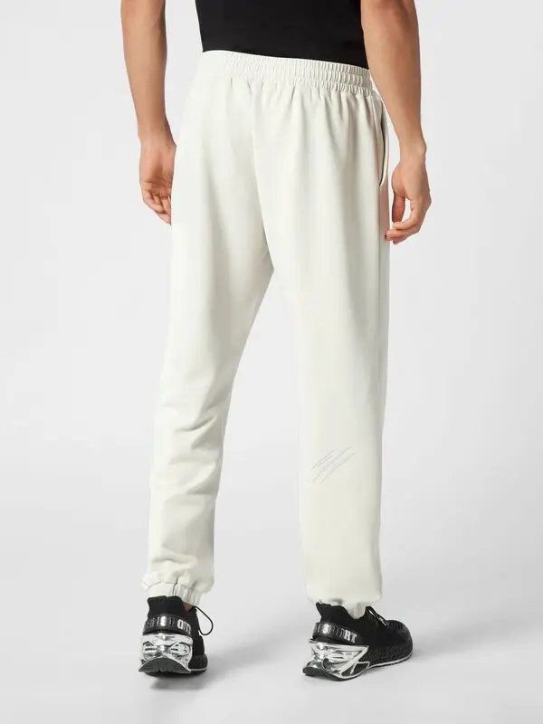 PLEIN SPORT Technical Fabric Jogging Pants - Grey