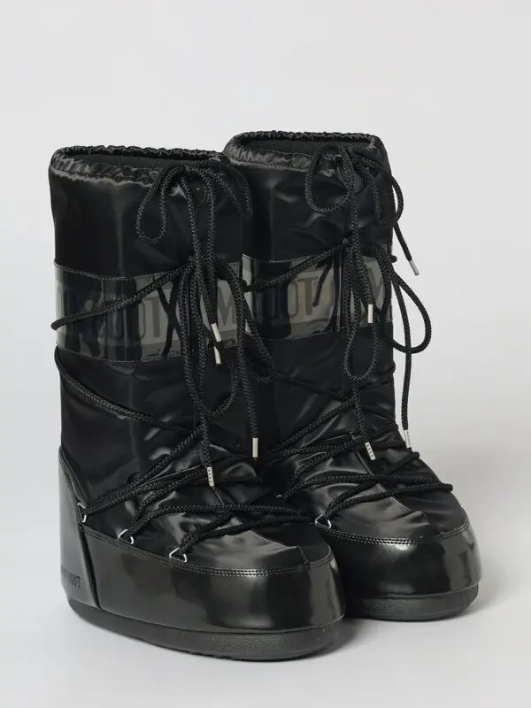 Moon Boot Icon Glance Nylon And Satin Boot