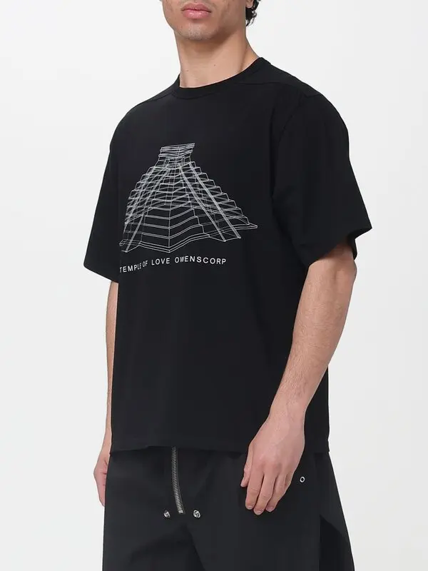 Rick Owens Printed Cotton T-shirt