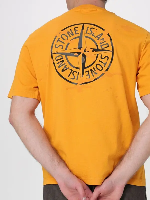 Stone Island T-shirt Colour - Orange