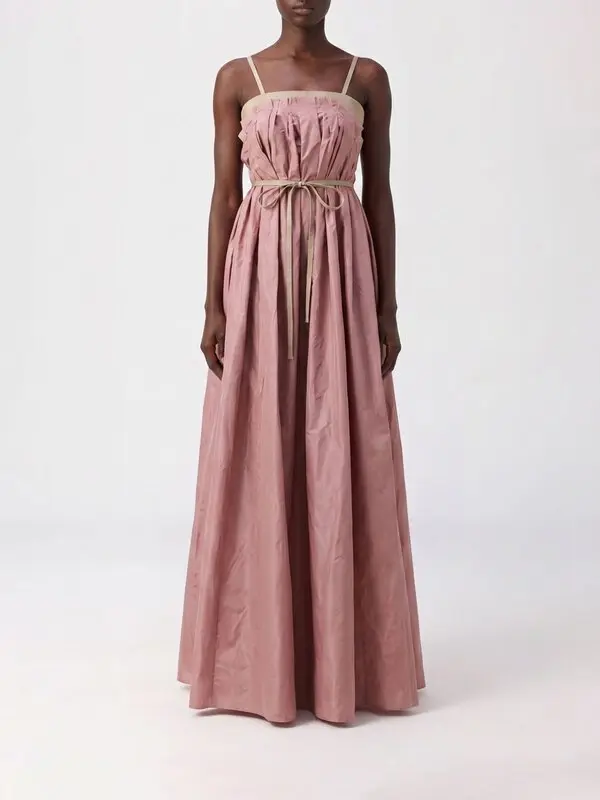 DI STAVNITSER Silk Taffeta Maxi Dress
