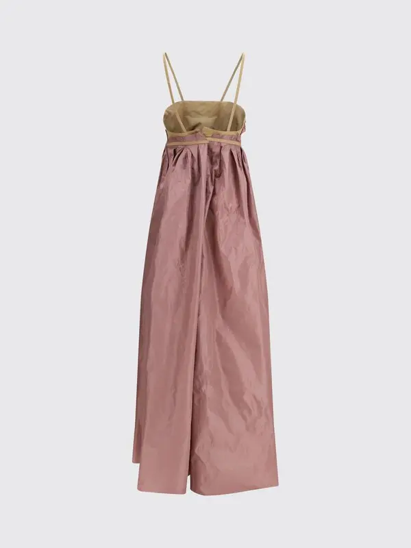 DI STAVNITSER Silk Taffeta Maxi Dress