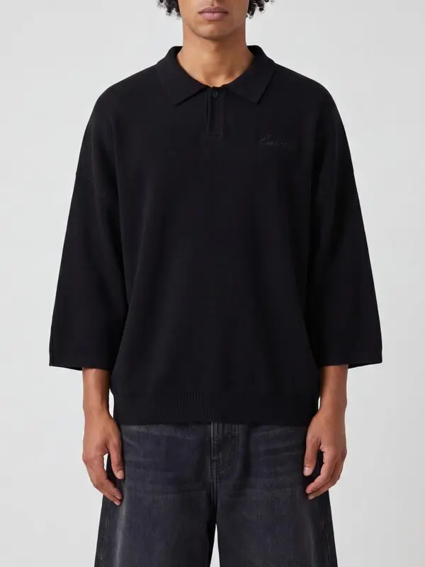 Fear Of God Long-sleeved Merino Wool Knit Polo