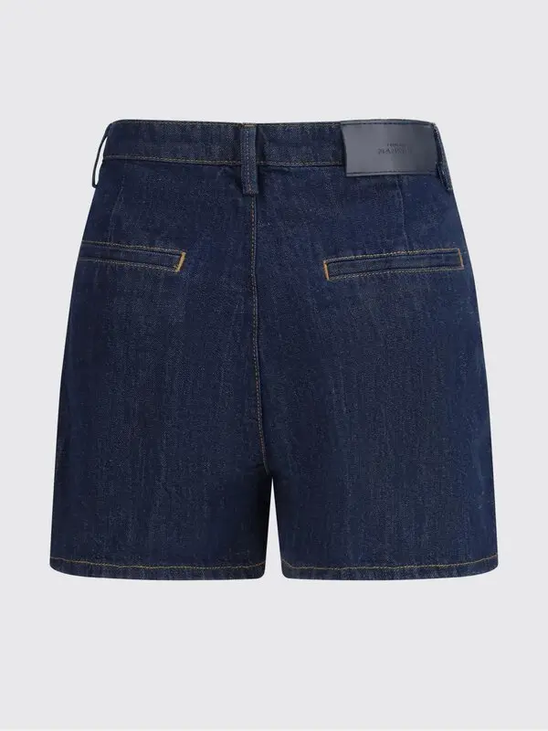 7 For All Mankind Denim High-waisted Slim-fit Shorts