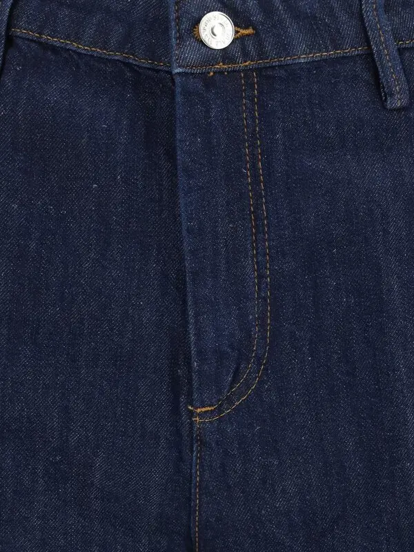 7 For All Mankind Denim High-waisted Slim-fit Shorts