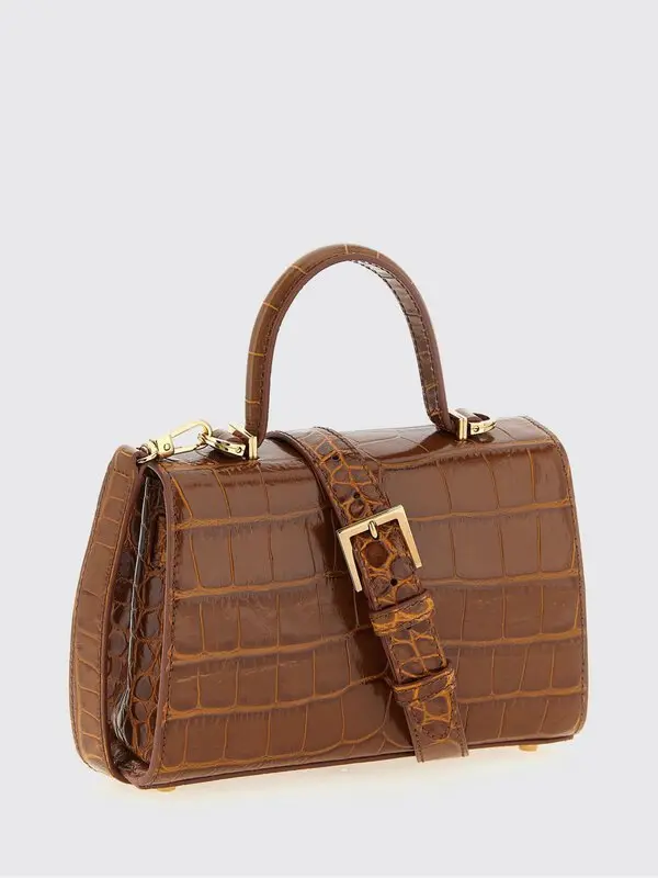 Versace Medusa '95 Crocodile-print Leather Bag