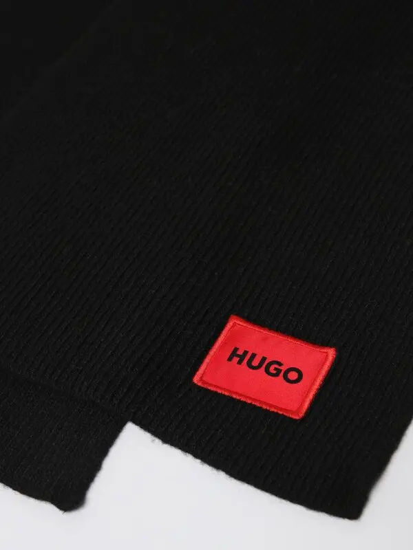 Hugo Scarf Colour - Black