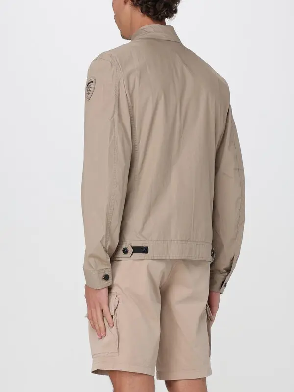 BLAUER. Zip-up Jacket With Classic Collar