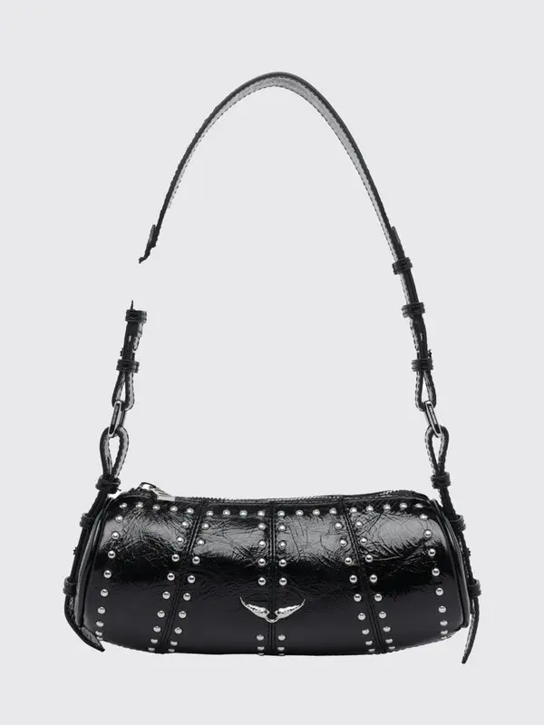Zadig&Voltaire Le Roudoudou Studs Aged Leather Bag