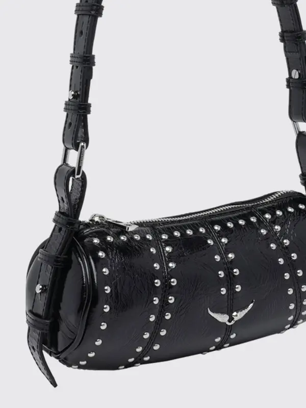 Zadig&Voltaire Le Roudoudou Studs Aged Leather Bag