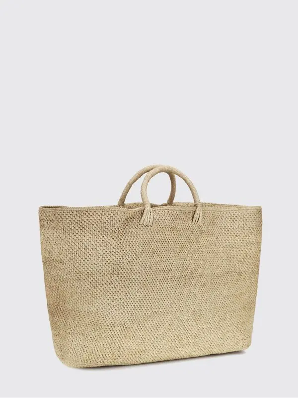 Manebí Saona Crochet Raffia Tote Bag With Double Handle