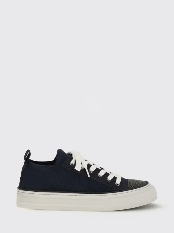 Brunello Cucinelli Low Top Sneakers - Blue