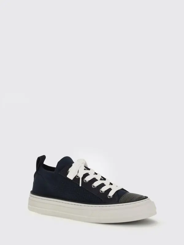 Brunello Cucinelli Low Top Sneakers - Blue
