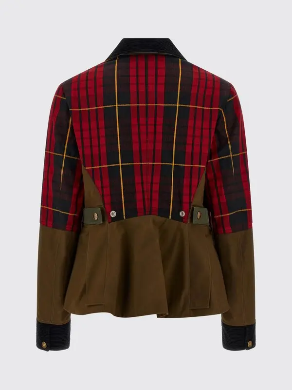 Alexander McQueen Tartan Cotton And Viscose Jacket