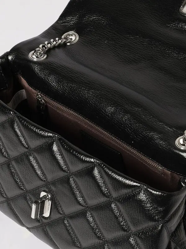 Marc Jacobs The Dual Quilted Leather Bag - Black