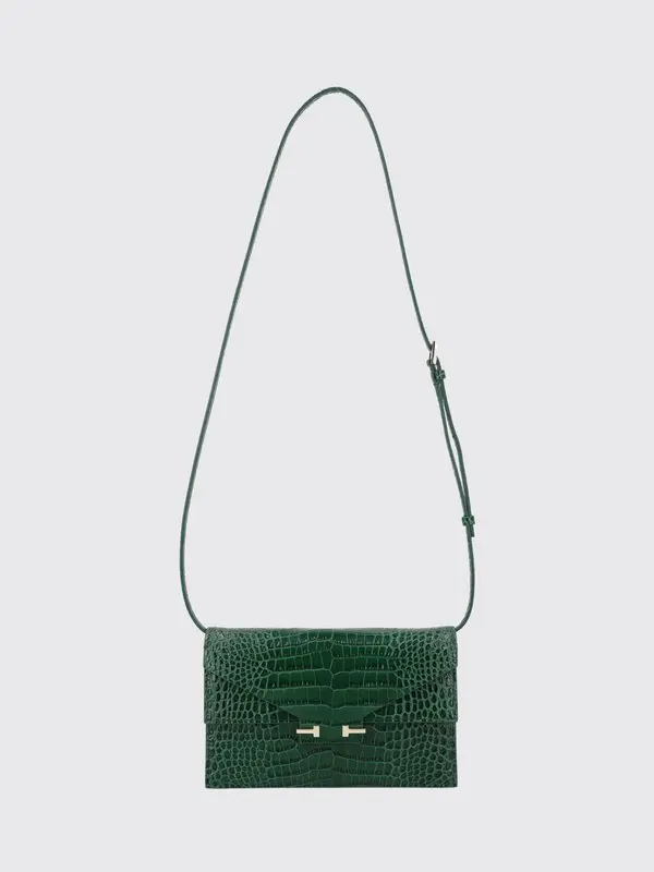 TOM FORD Crocodile Print Leather Bag