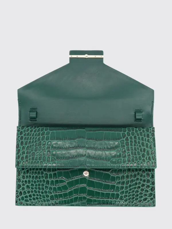 TOM FORD Crocodile Print Leather Bag