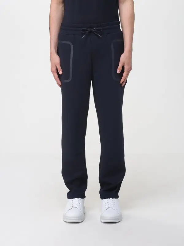 Peuterey Cotton Blend Jogging Pants - Blue
