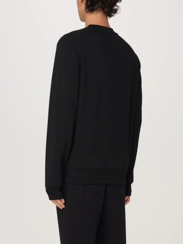 Lacoste Cotton Crew Neck Sweatshirt - Black