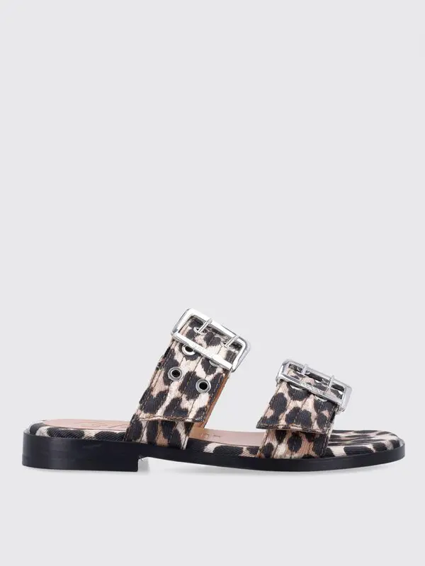 GANNI Flat Sandals Colour