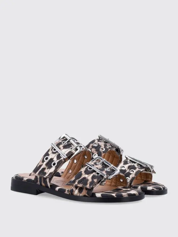 GANNI Flat Sandals Colour