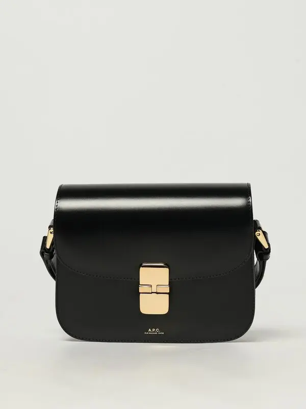A.p.c. Shoulder Bag - Black