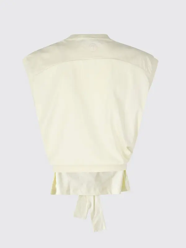 TELA Cotton T-shirts With Belt - Yellow