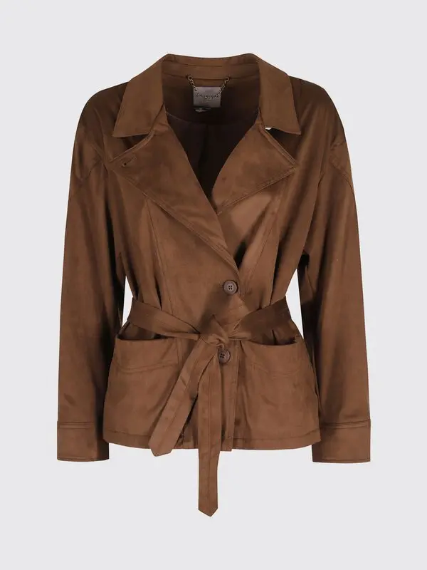URBANCODE Faux Suede Belted Blazer
