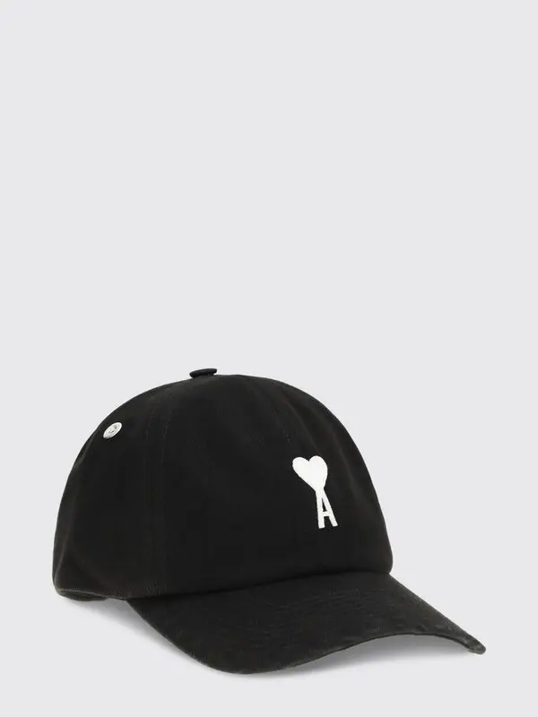 AMI Paris Cotton Twill Hat