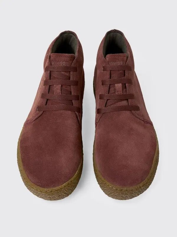 Camper Peu Terreno Suede Ankle Boots