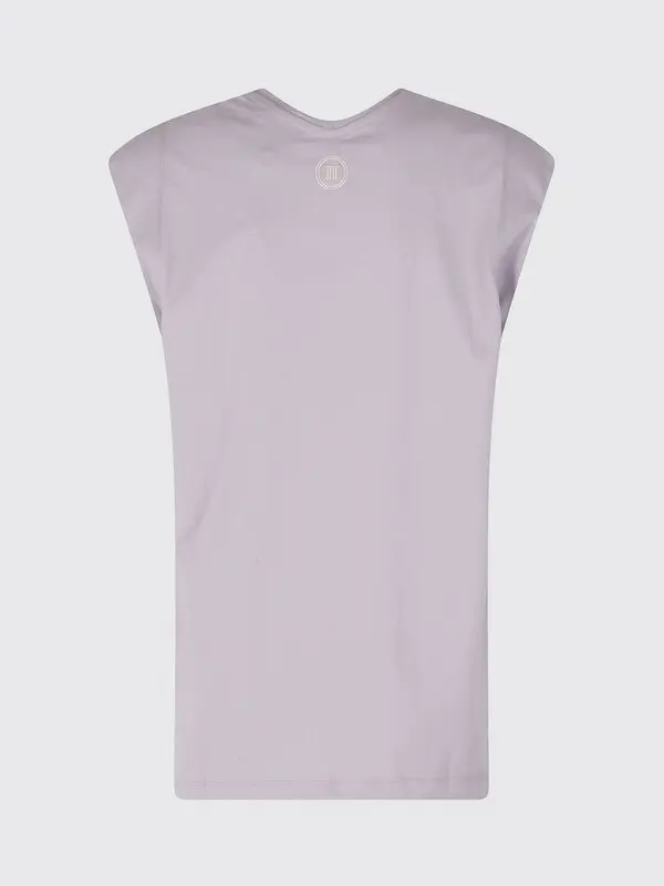 TELA Sami Sleeveless Cotton Top - Pink